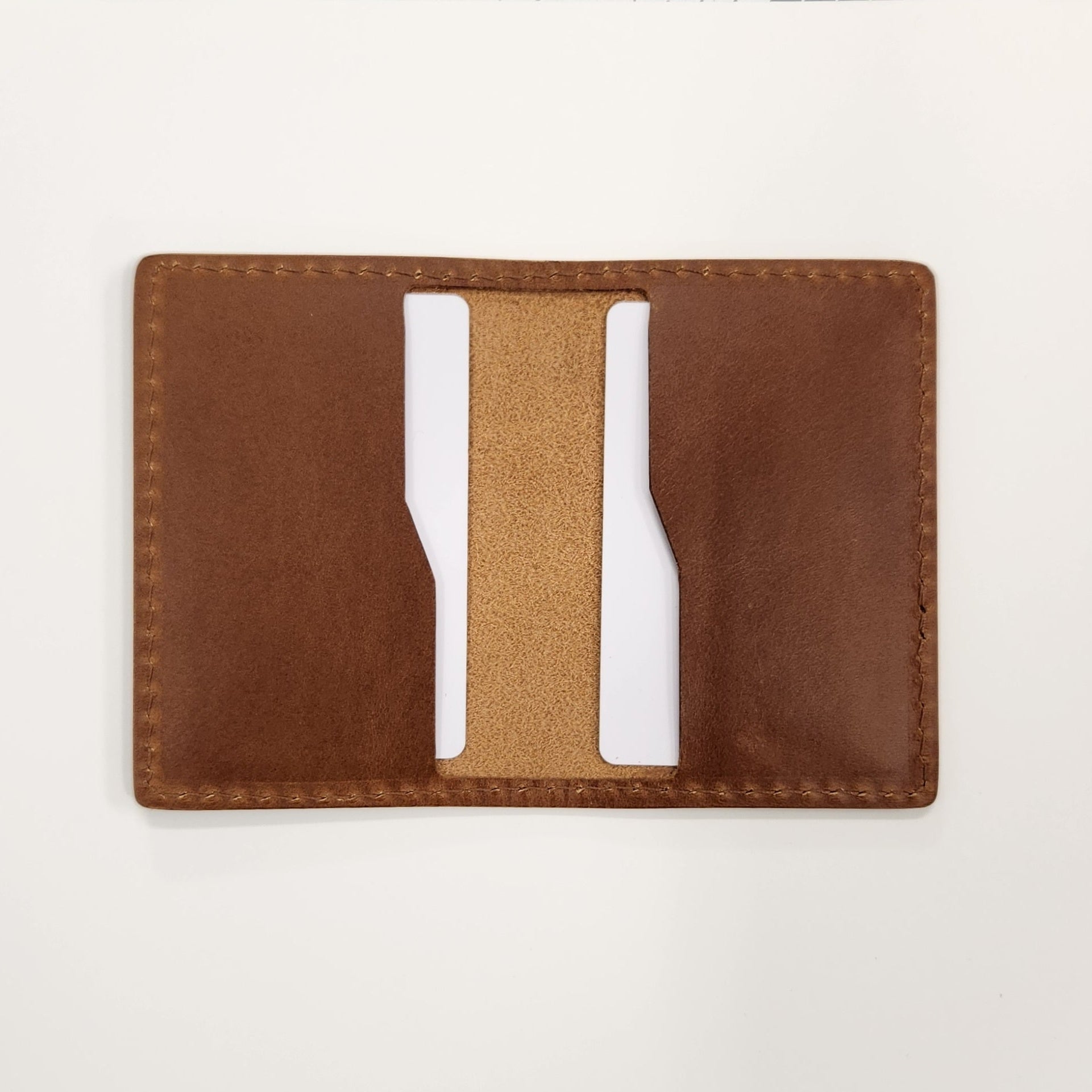 Hudson Vertical Wallet – Slim Full Grain Leather Wallet | USA Made ...