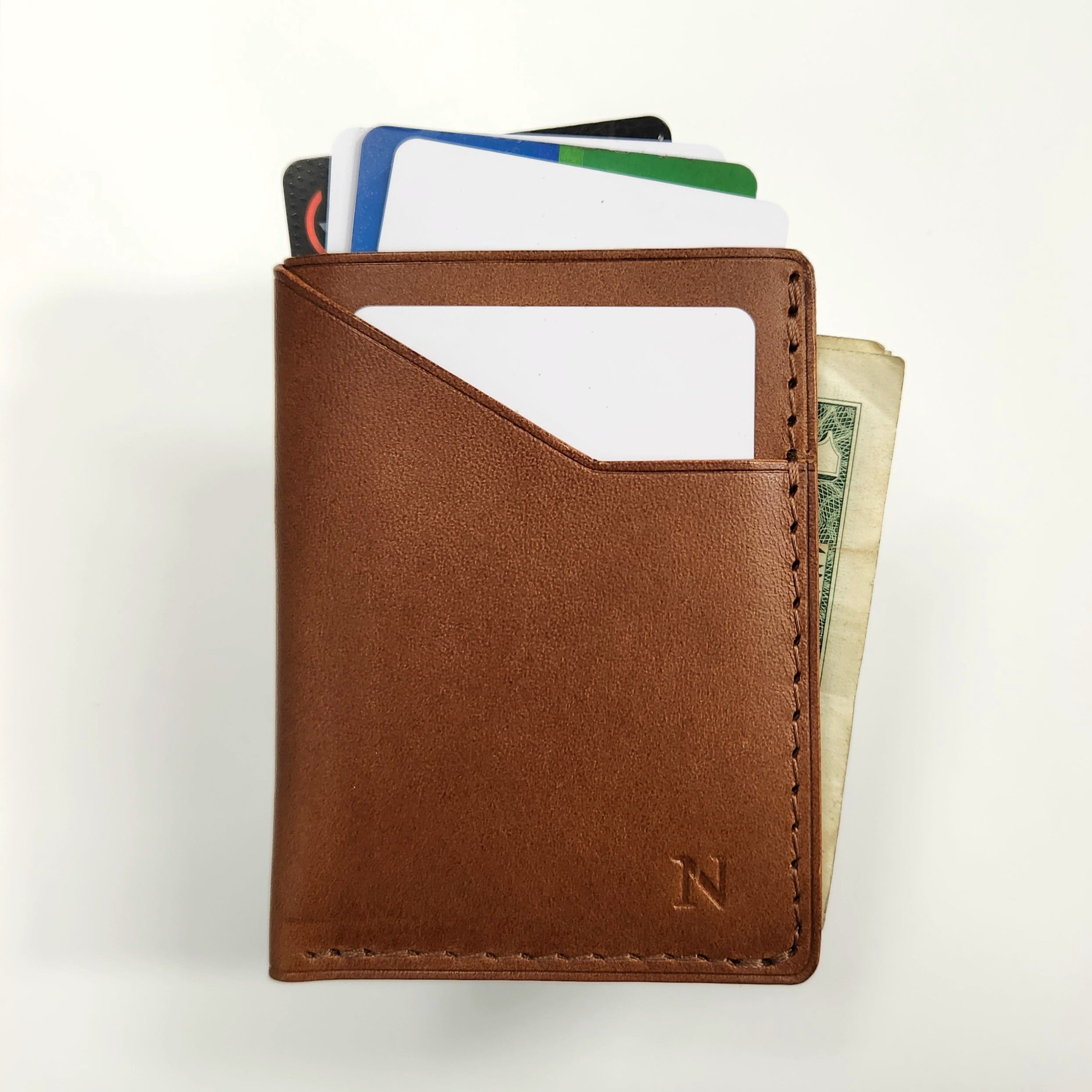 Acadia Cash Wallet- Full Grain Minimalist Wallet Made in USA ...
